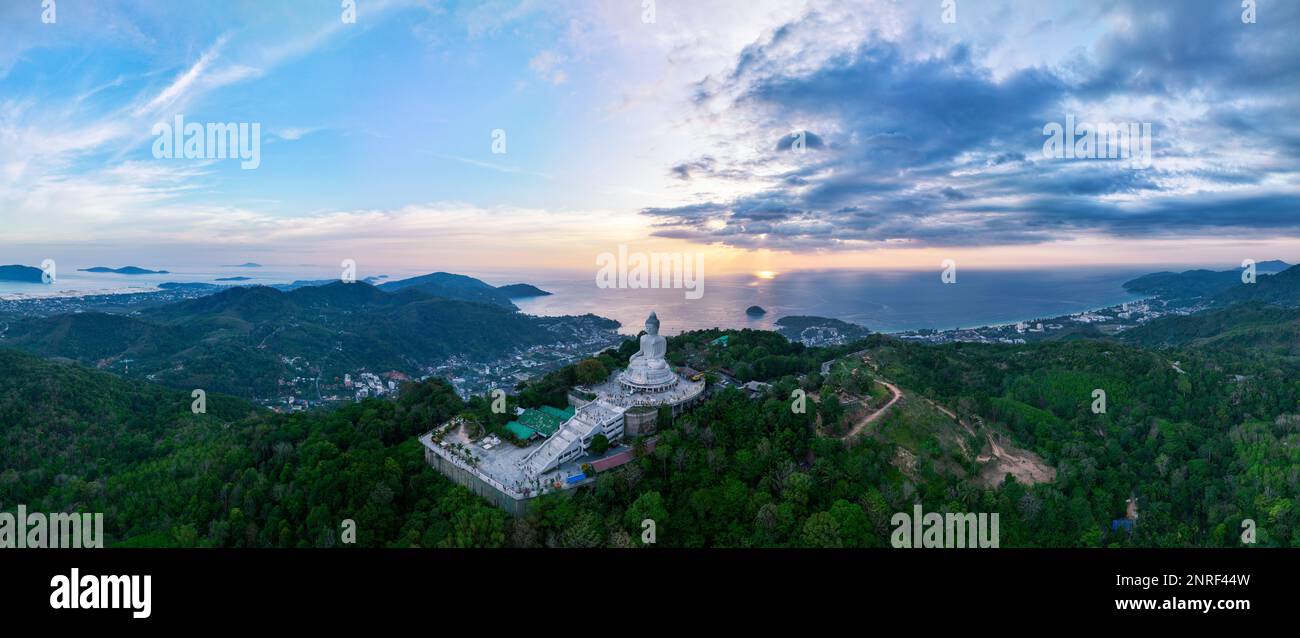 Phuket island buddha mountain sunset hi-res stock photography and ...
