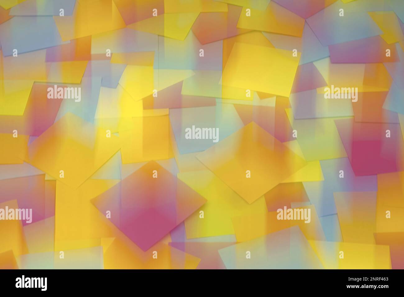 Multicolored sticky paper notes, motion blur effect, soft focus Stock ...