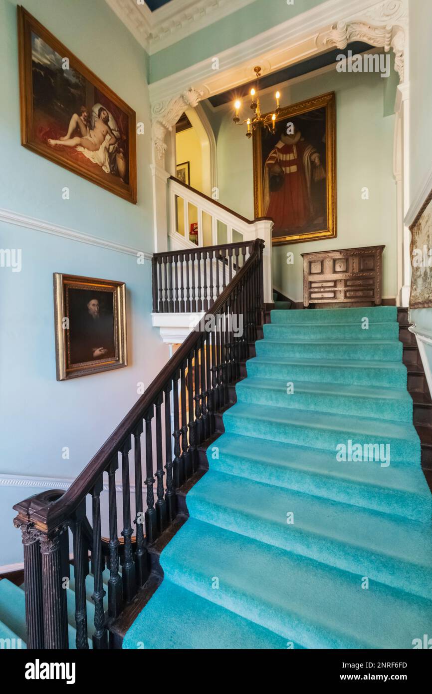 England, Kent, Edenbridge, Chiddingstone, Chiddingstone Castle, The ...