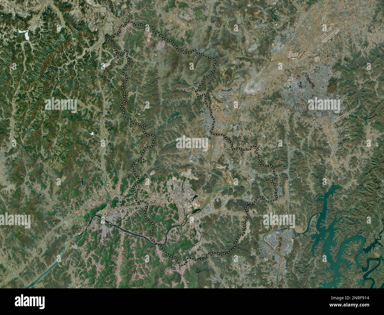 Sejong, metropolitan autonomous city of South Korea. High resolution ...