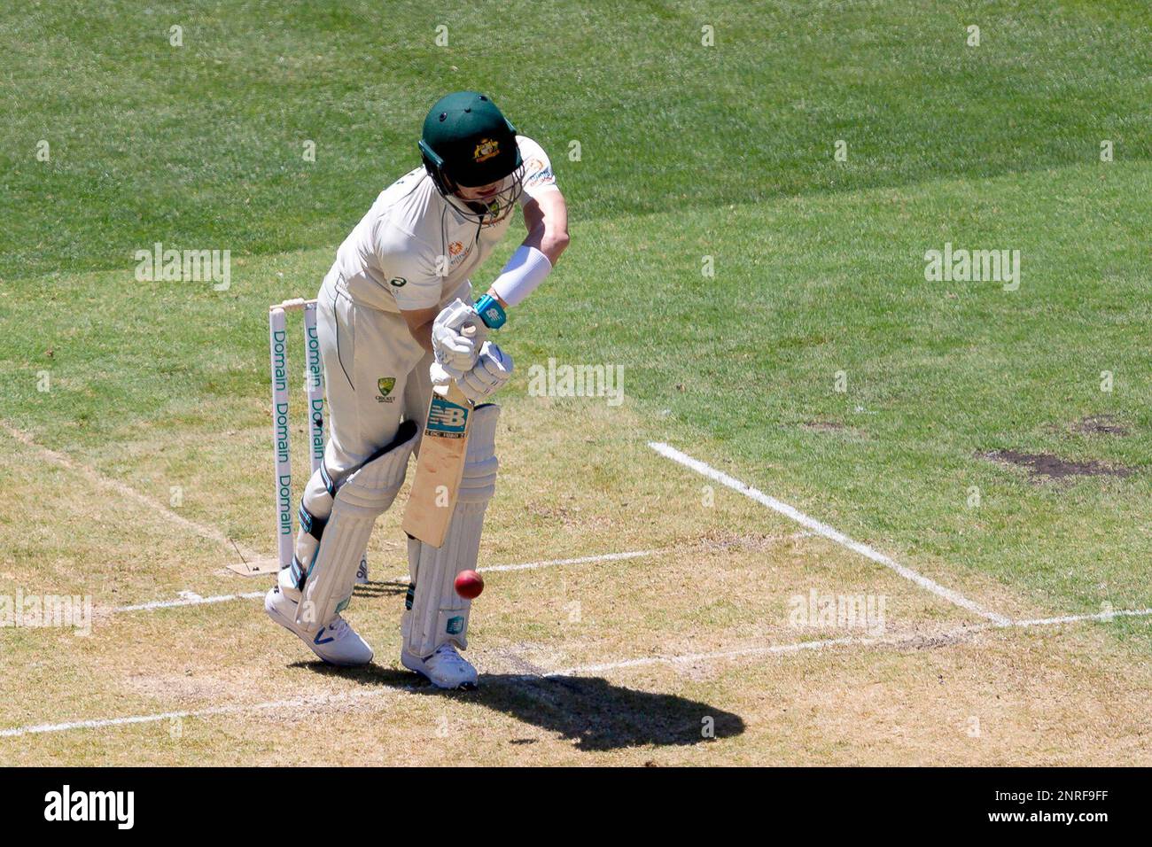 MELBOURNE, AUSTRALIA - DECEMBER 26: Steven Smith of Australia bats ...