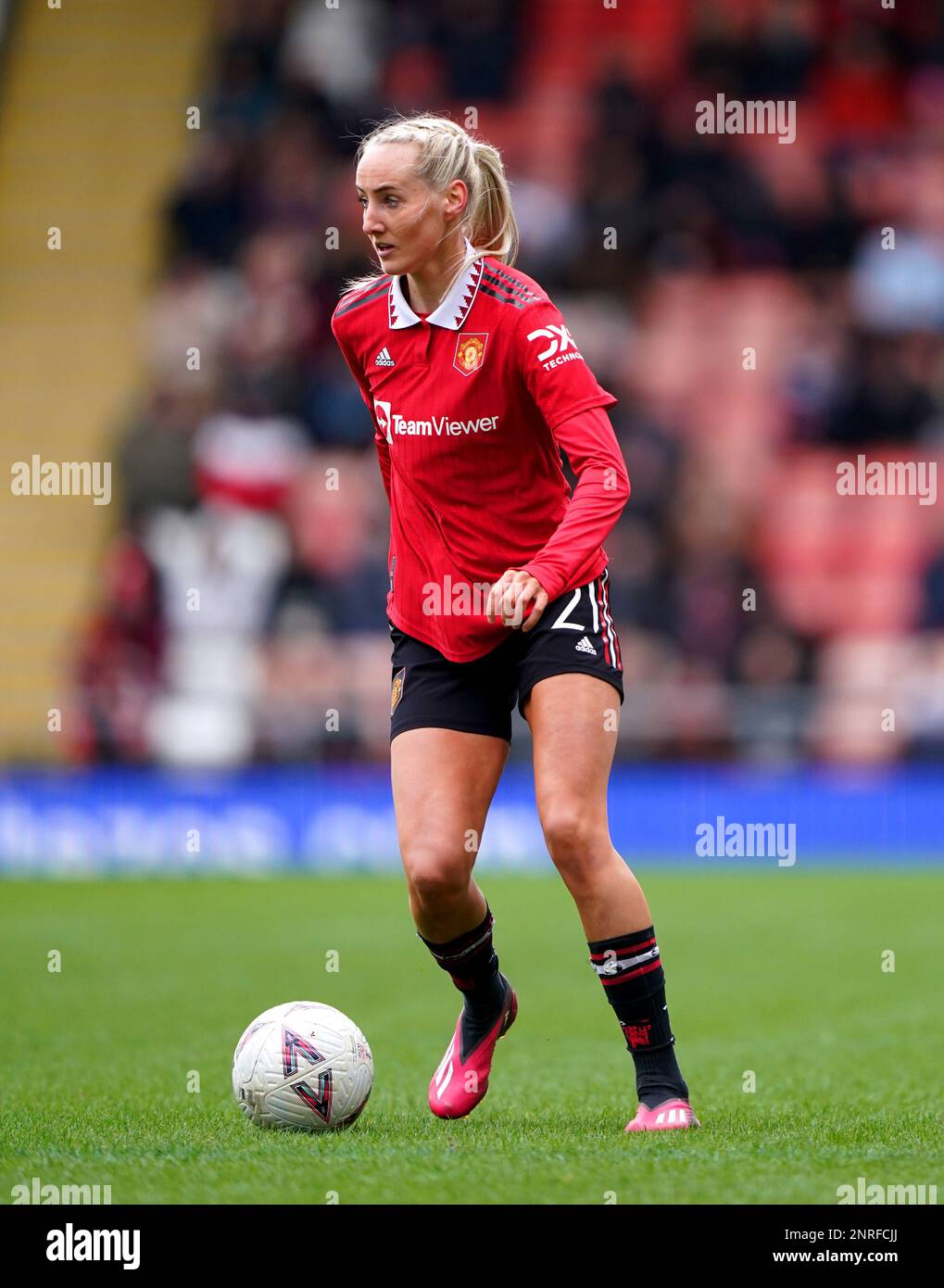 Manchester United's Millie Turner during the Vitality Women's FA Cup ...