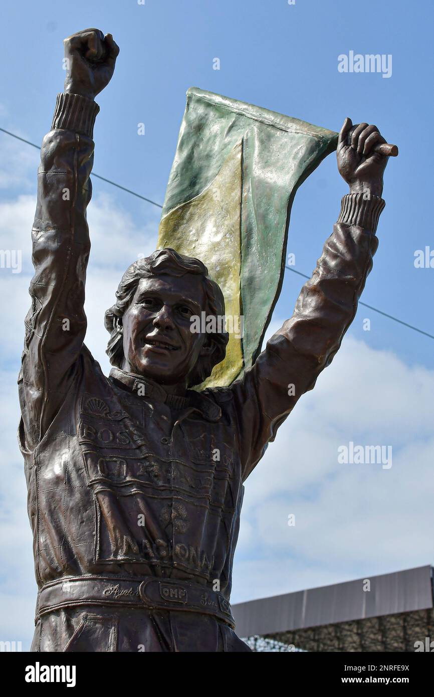 RJ - Rio de Janeiro - 12/27/2019 - Monument in honor of Ayrton Senna ...