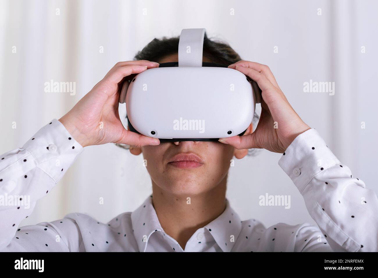 Interactive virtual experience hi-res stock photography and images - Alamy