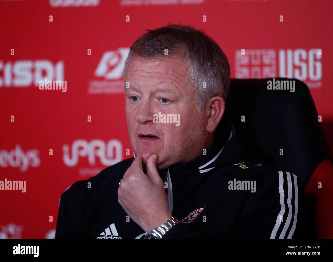 December 27, 2019, Sheffield, United Kingdom: Chris Wilder manager of ...