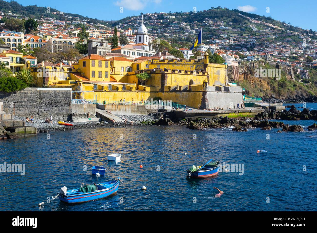 Portugal, Madeira, Funchal, Forte de Sao Tiago Stock Photo - Alamy
