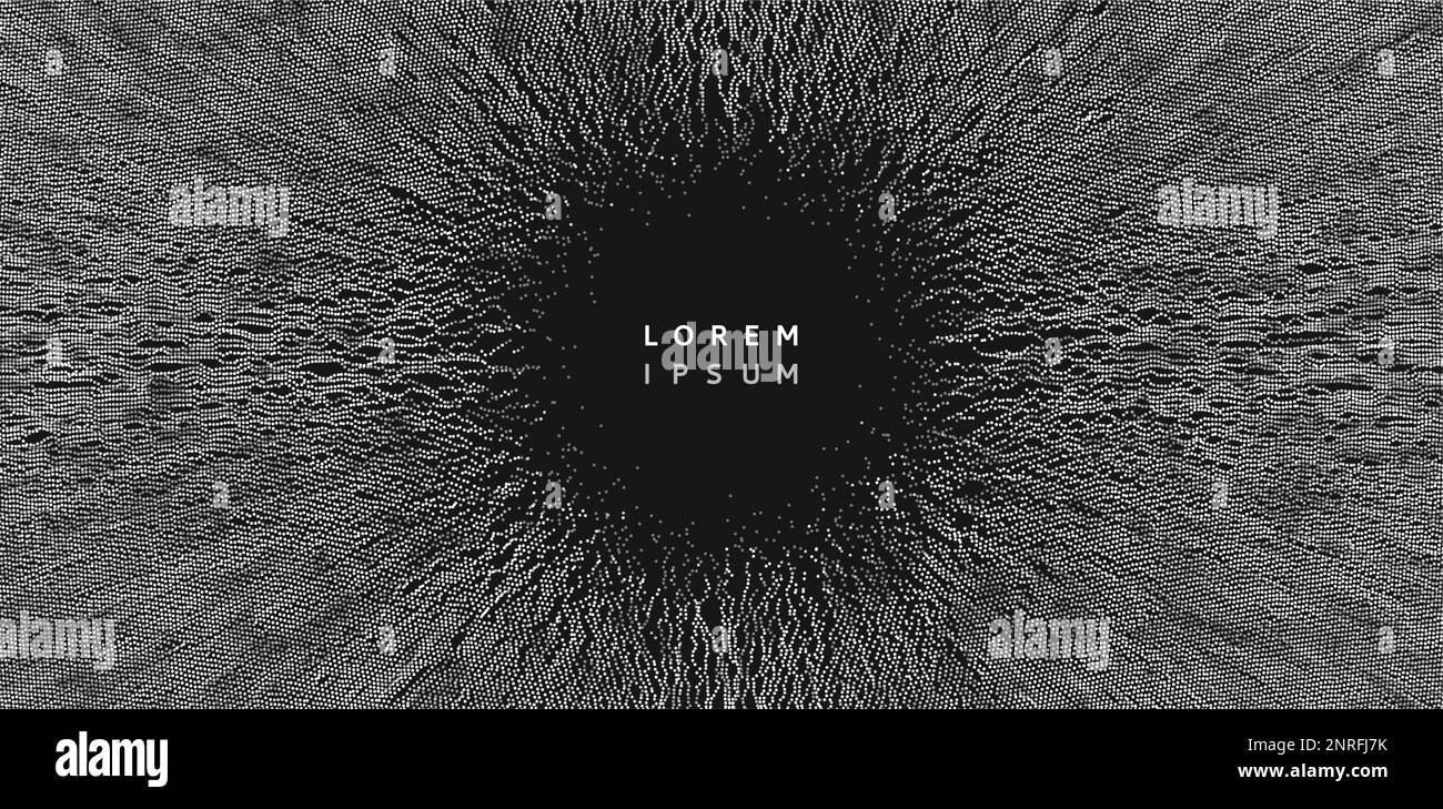 Small Particles Strive Out Of Center Array With Dynamic Particles