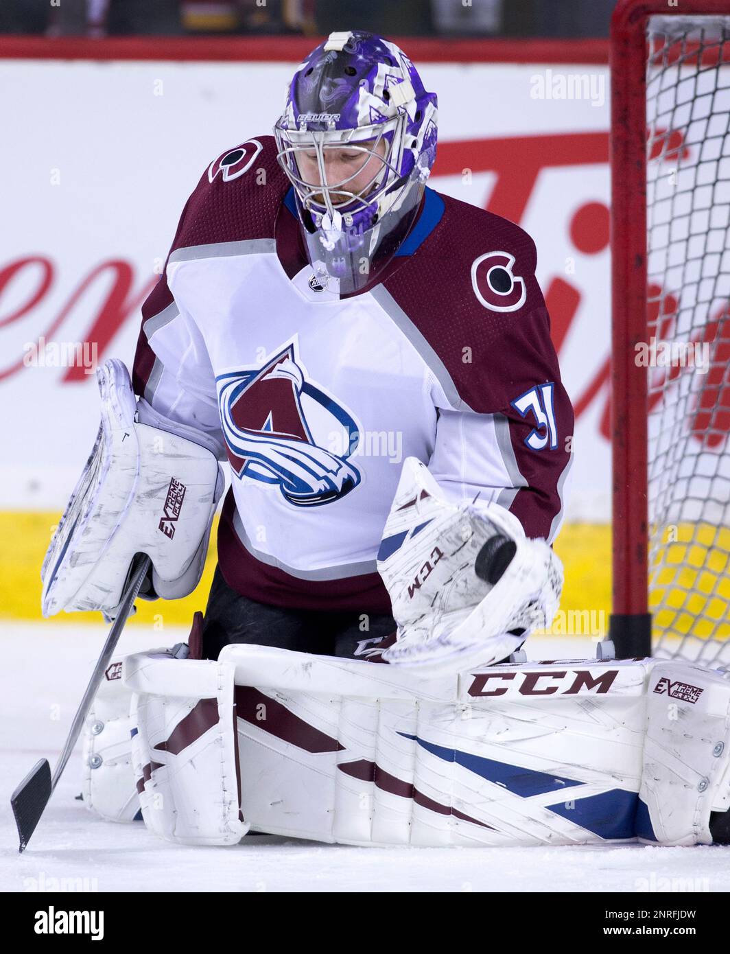NHL profile photo on Colorado Avalanche goalie Philipp Grubauer, from ...