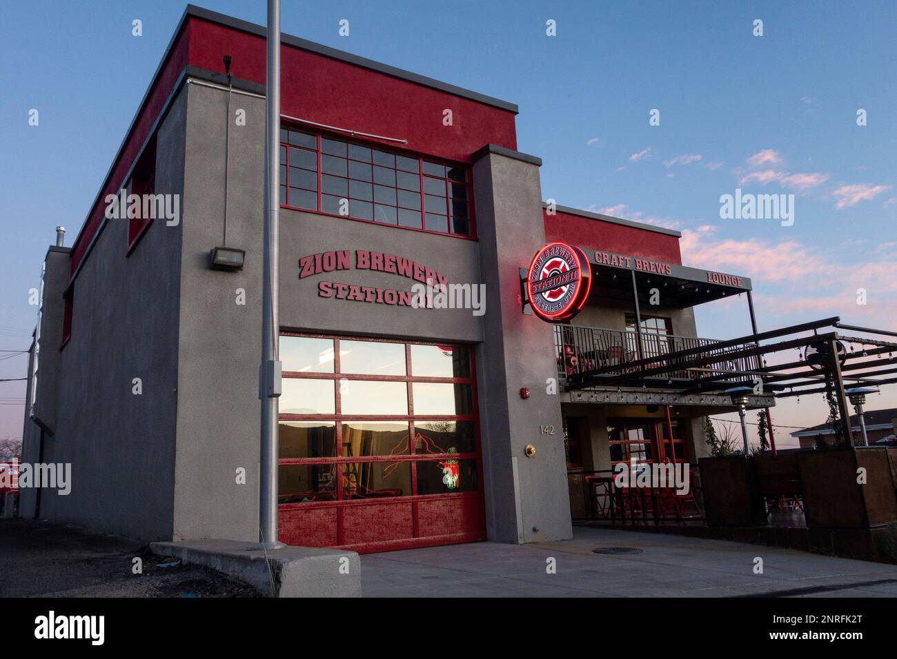 This undated photo shows Zion Brewery Station II, which will be the first true bar serving beer ...