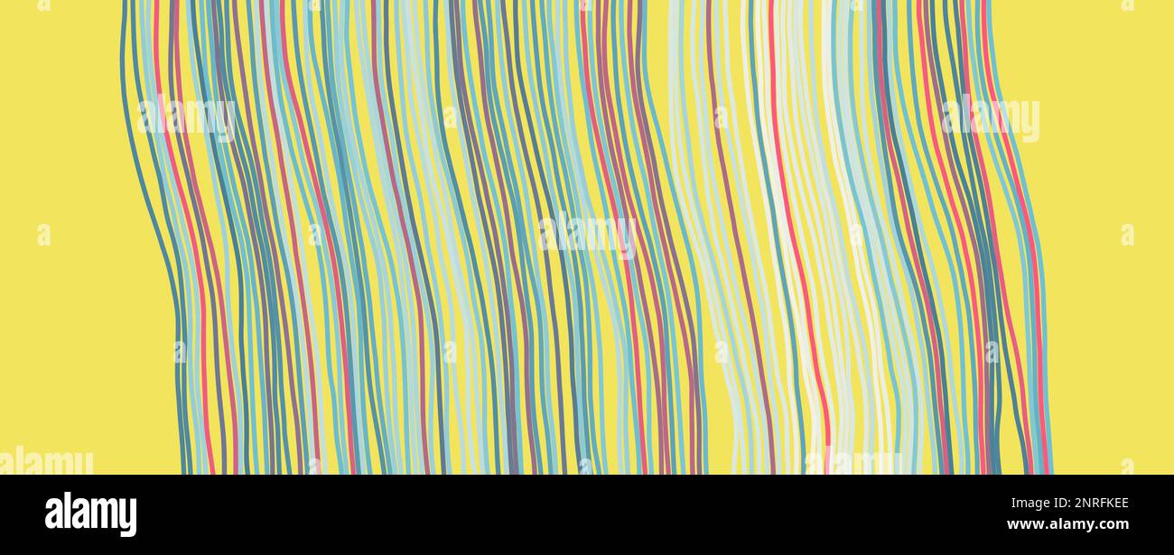 Irregular vertical lines pattern in perspective. Geometric wallpaper ...