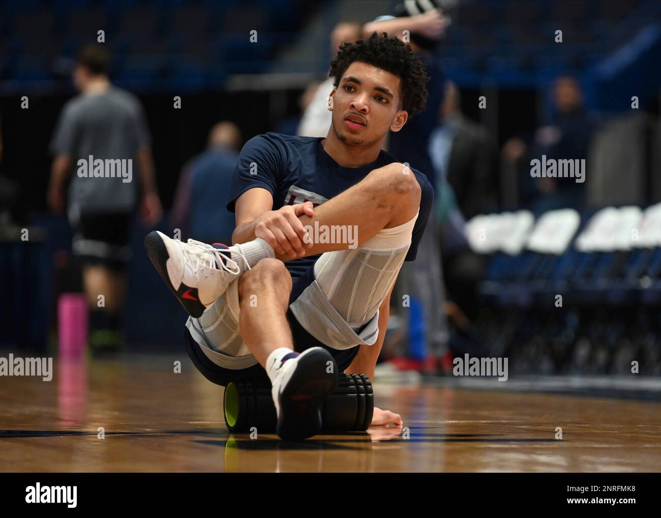 HARTFORD, CT - DECEMBER 22: UConn Huskies guard James Bouknight (2 ...