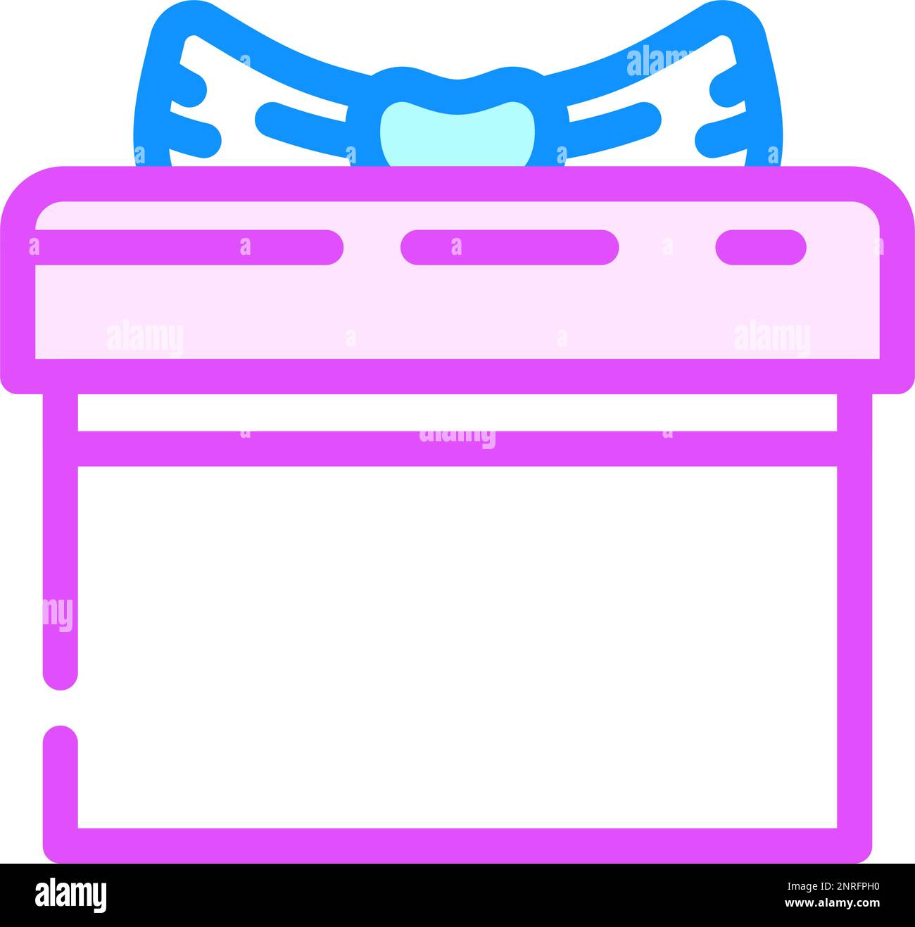 present gift box color icon vector illustration Stock Vector Image ...