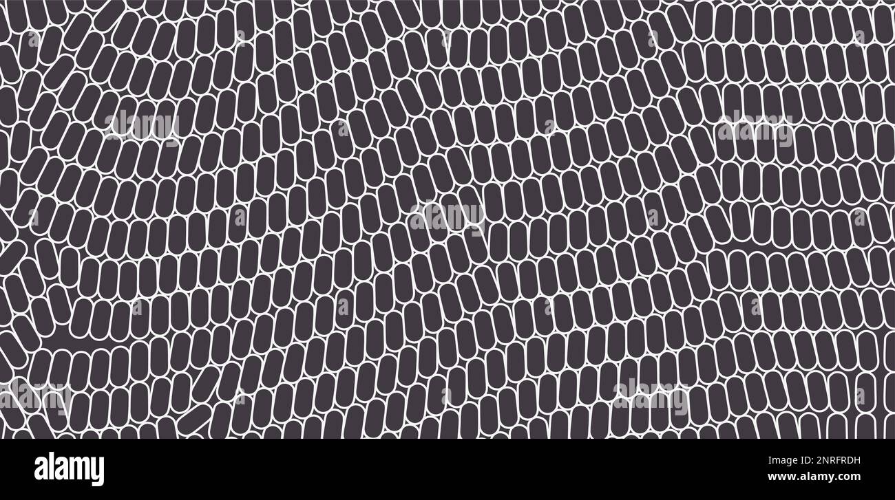Black And White Texture Irregular Array Or Matrix Of Random Ovals Vector Illustration For
