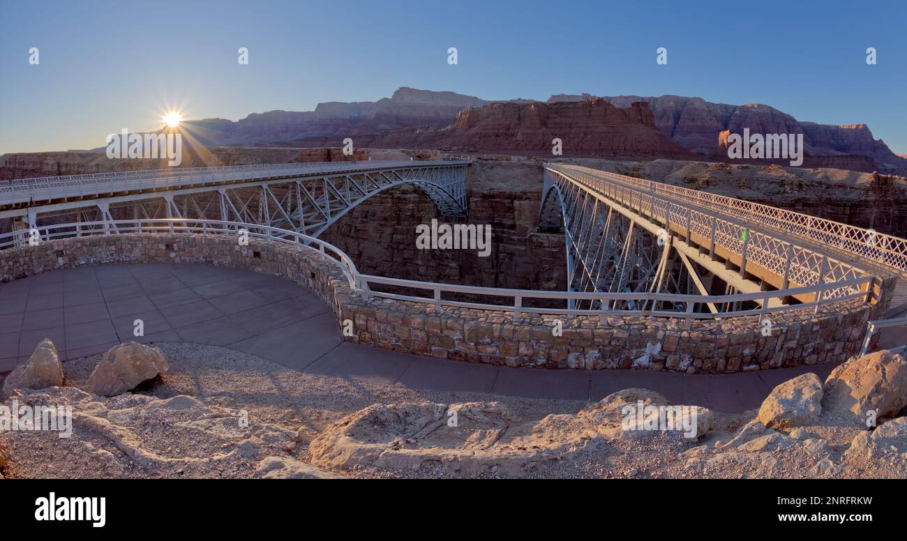 Navajo Bridge at Marble Canyon AZ Stock Photo - Alamy