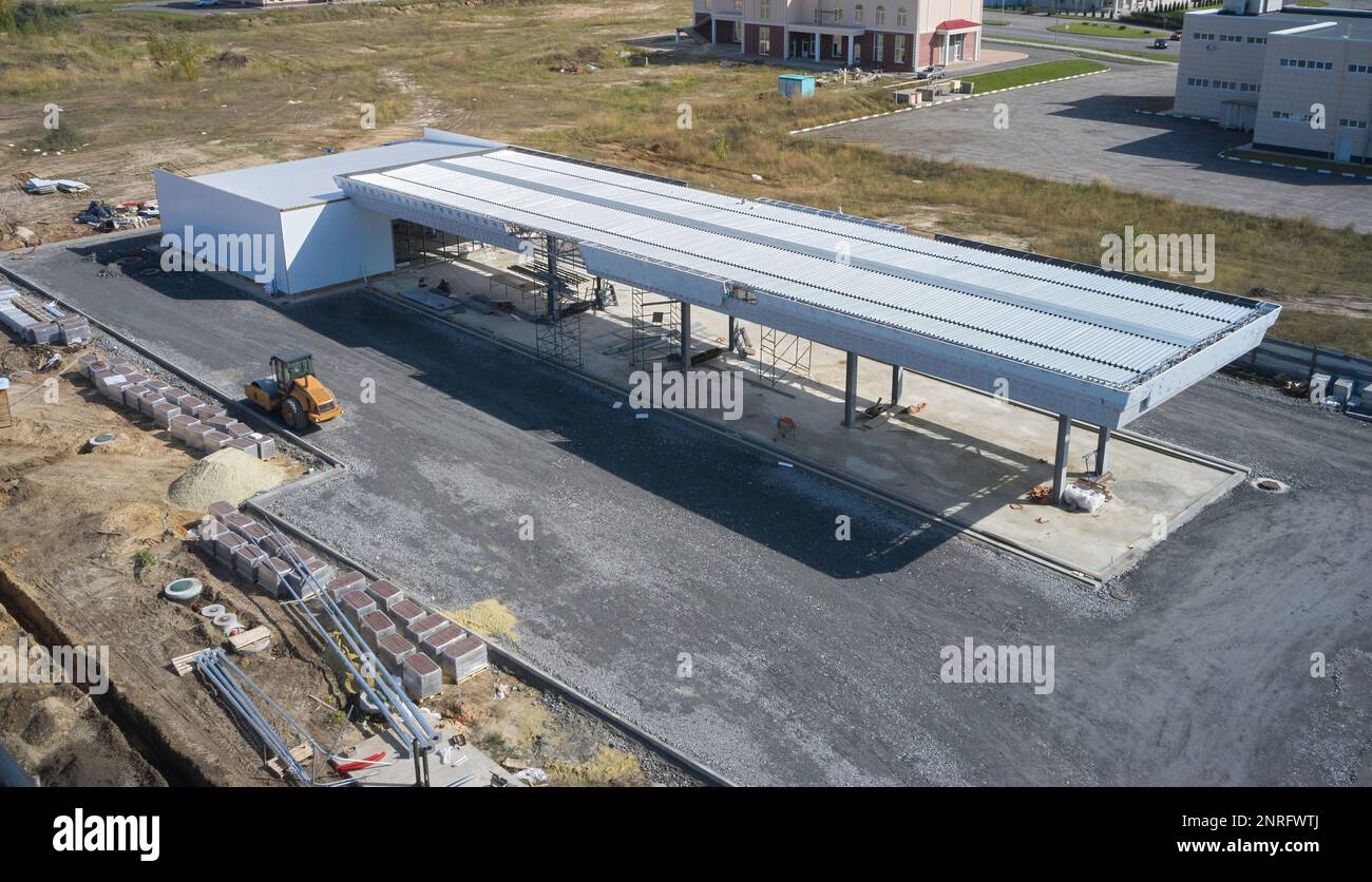 Petrol station construction hi-res stock photography and images - Alamy