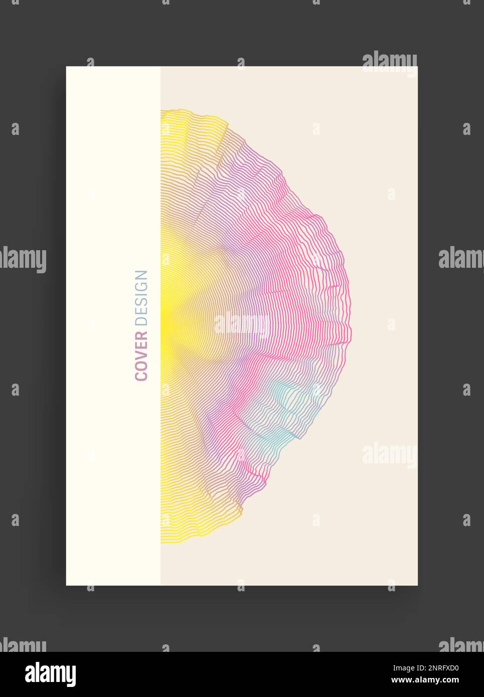 3d concentric circle pattern backdrop Stock Vector Images - Alamy