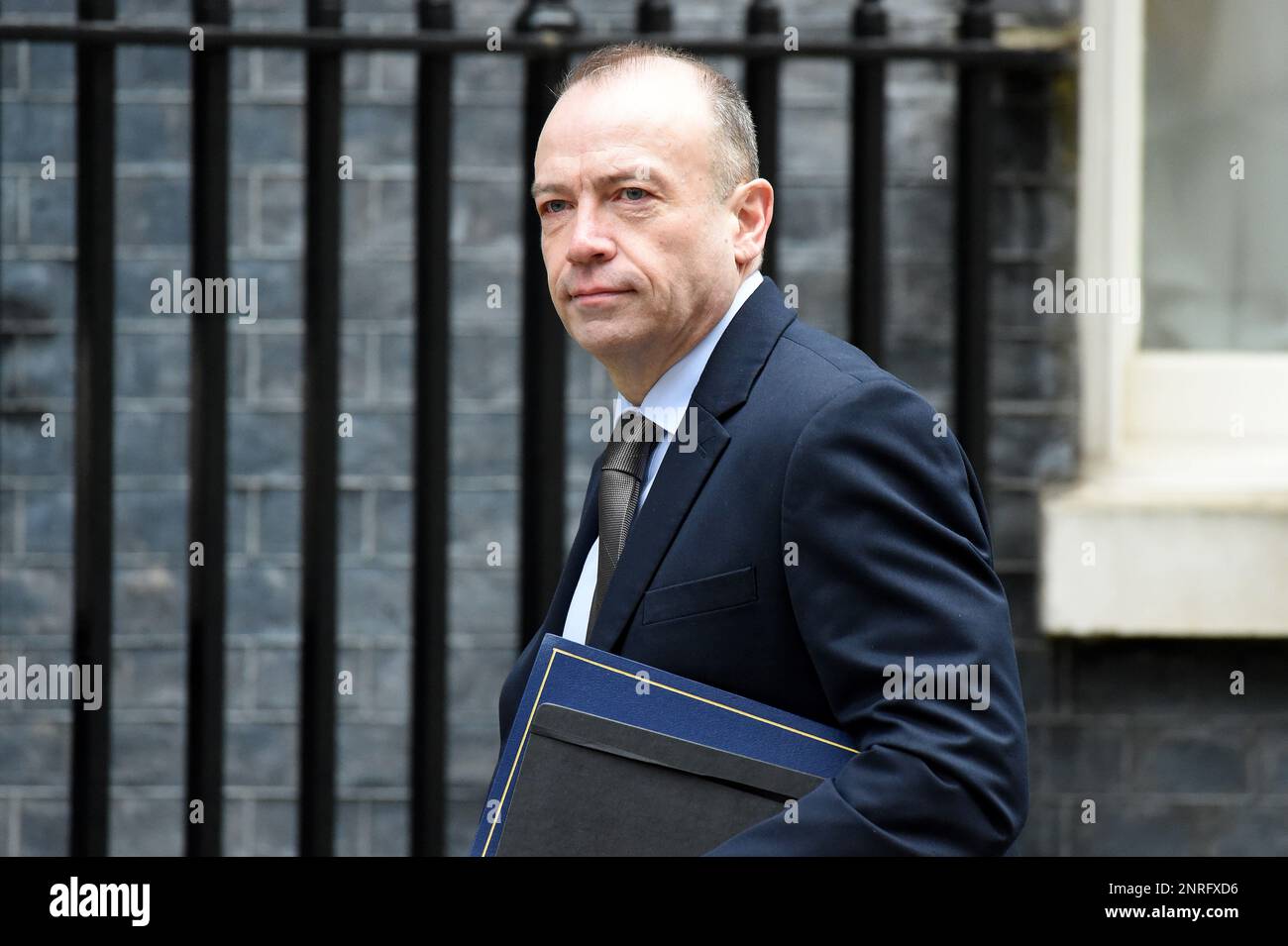 London, UK. 27th Feb, 2023. Chris Heaton-Harris Secretary of State for ...