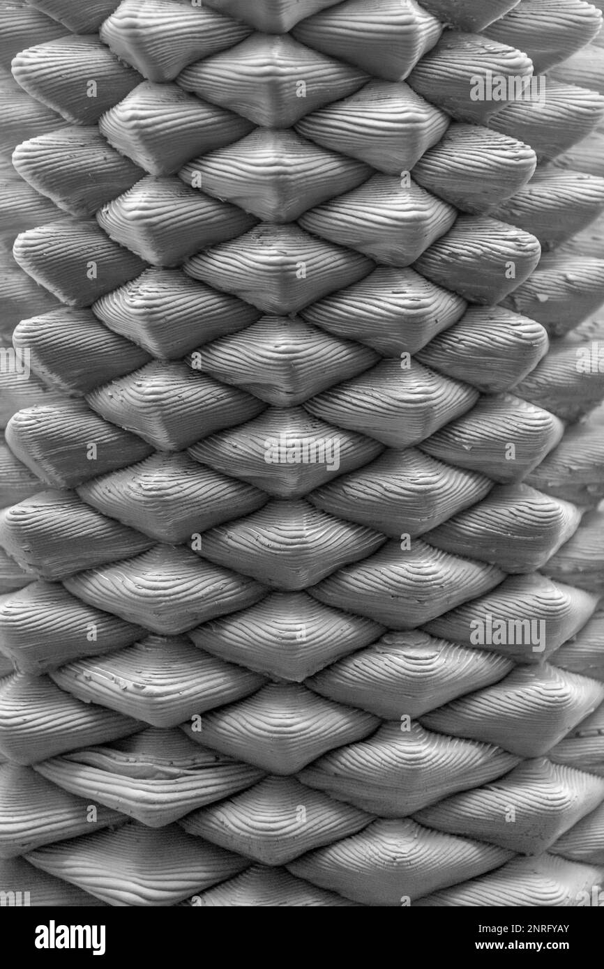 Full frame abstract segmented structure Stock Photo - Alamy