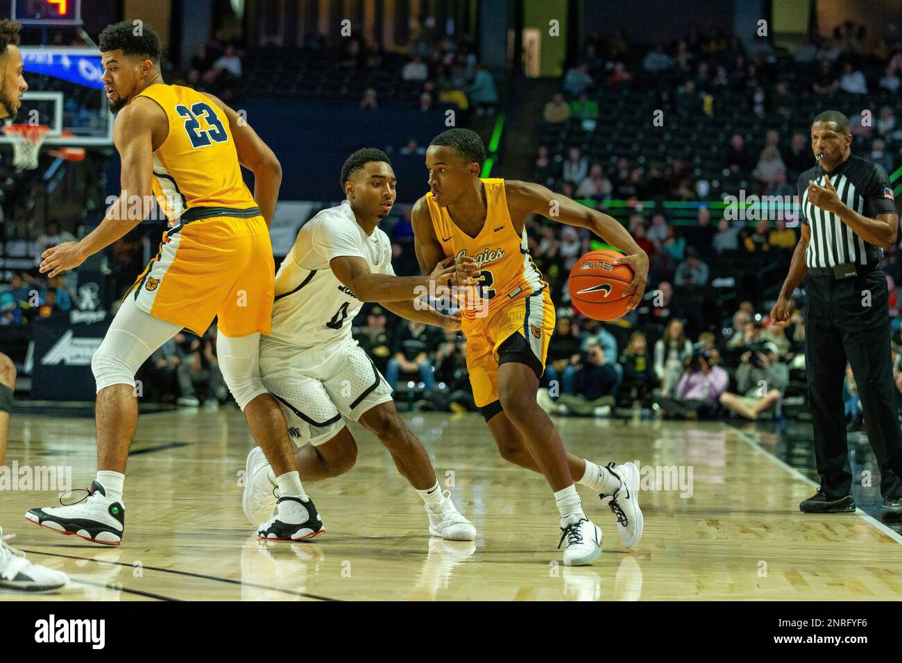 December 21, 2019: North Carolina A&T Aggies forward Devin Haygood (23 ...