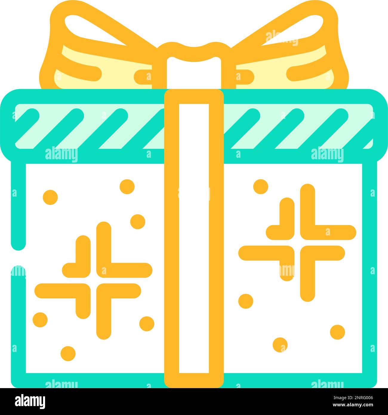 shiny gift box color icon vector illustration Stock Vector Image & Art ...