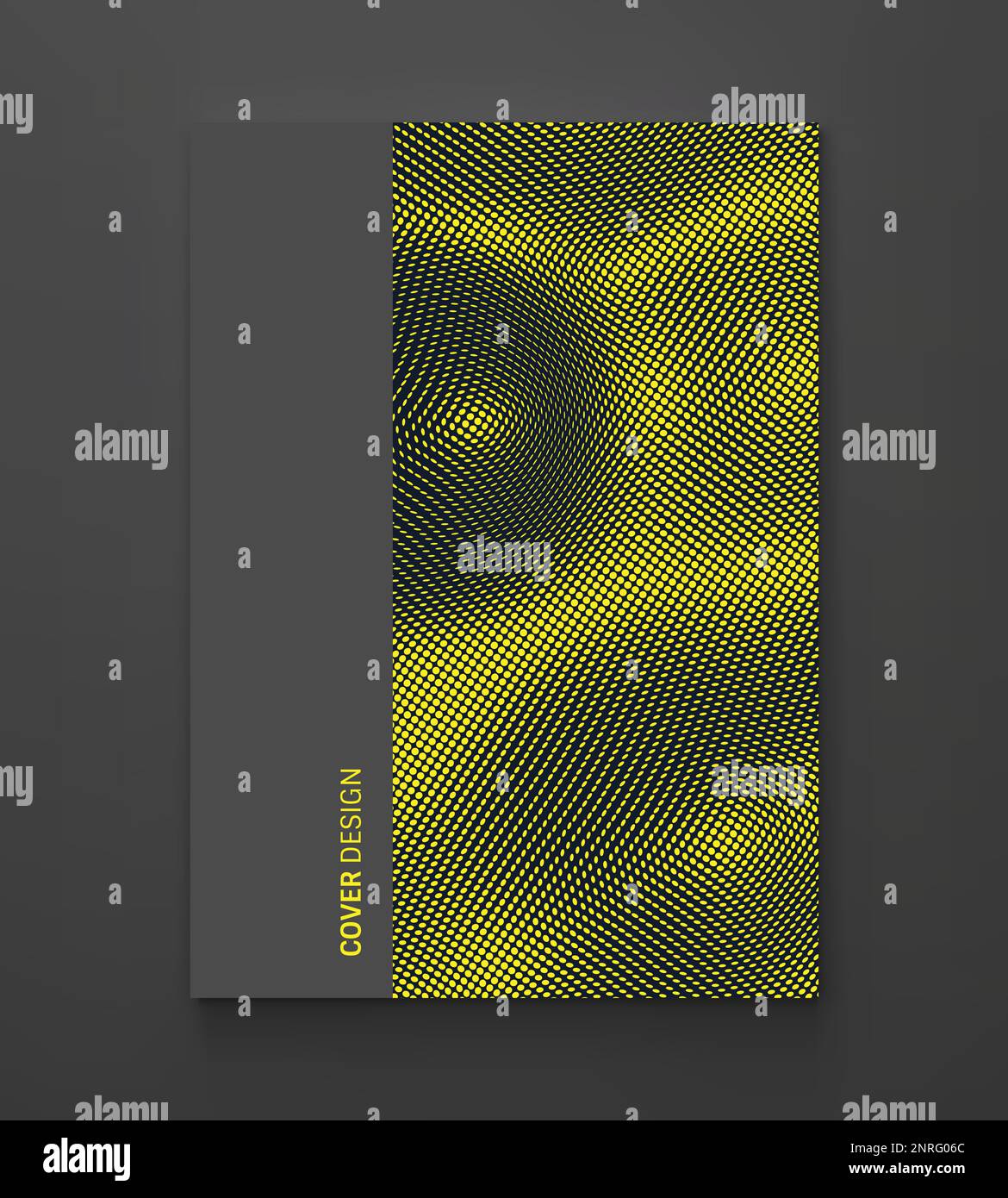 Background With Convex Forms Volumetric Composition With Optical Illusion 3d Dynamic Vector