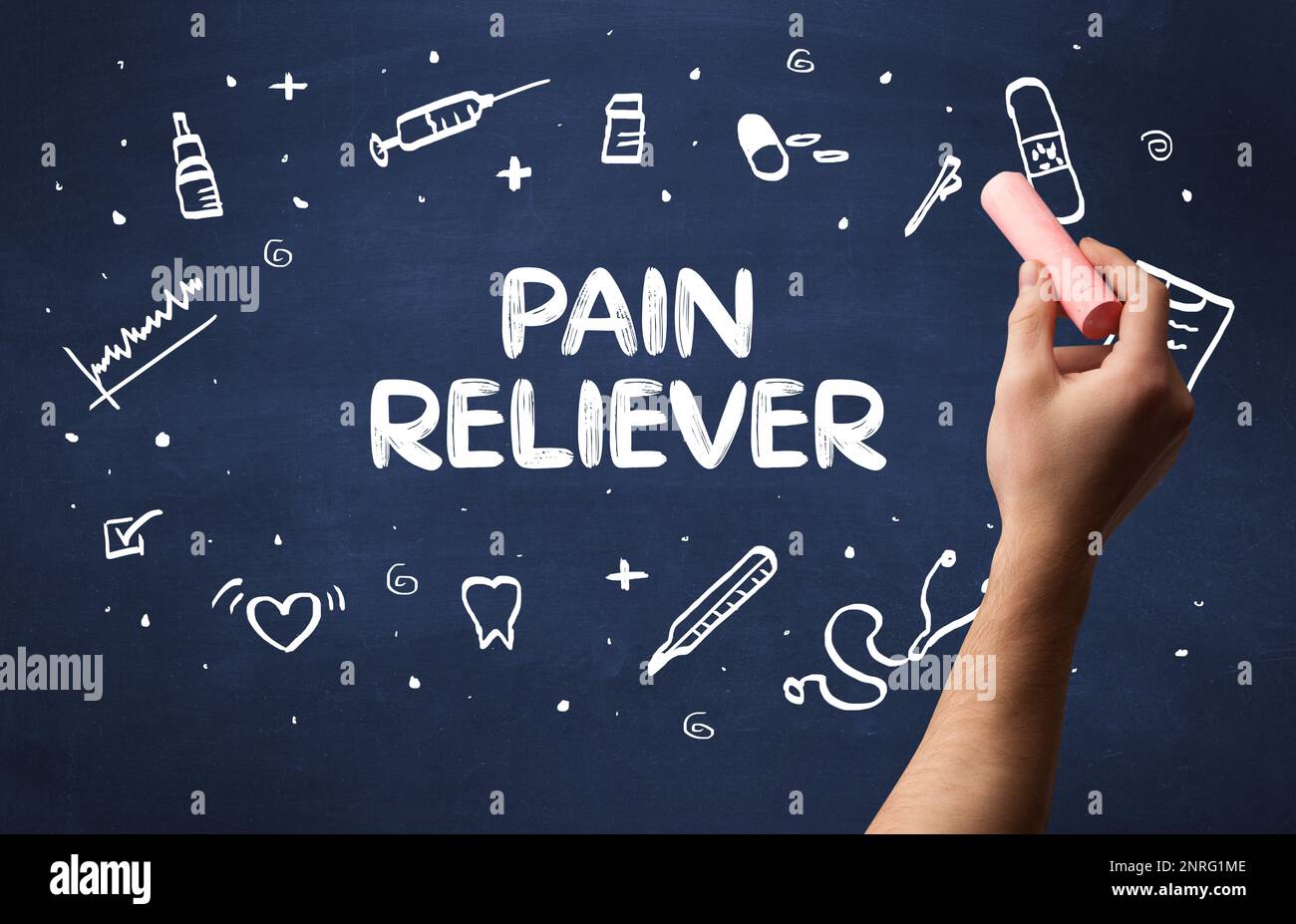 Hand drawing medical concept concept Stock Photo - Alamy