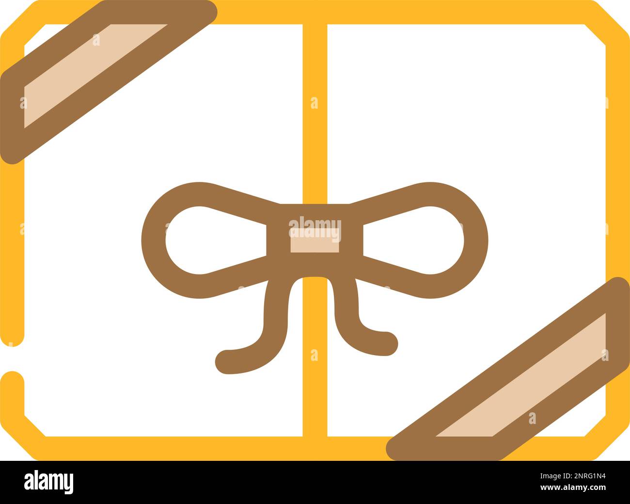 package gift box color icon vector illustration Stock Vector Image ...
