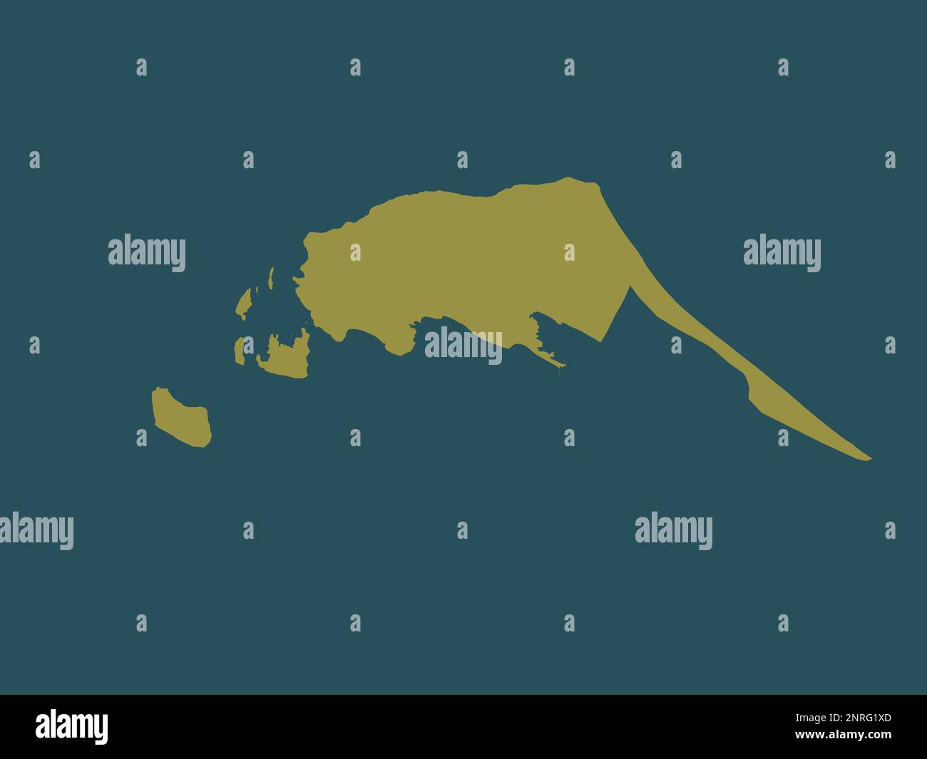 Jaffna, district of Sri Lanka. Solid color shape Stock Photo - Alamy