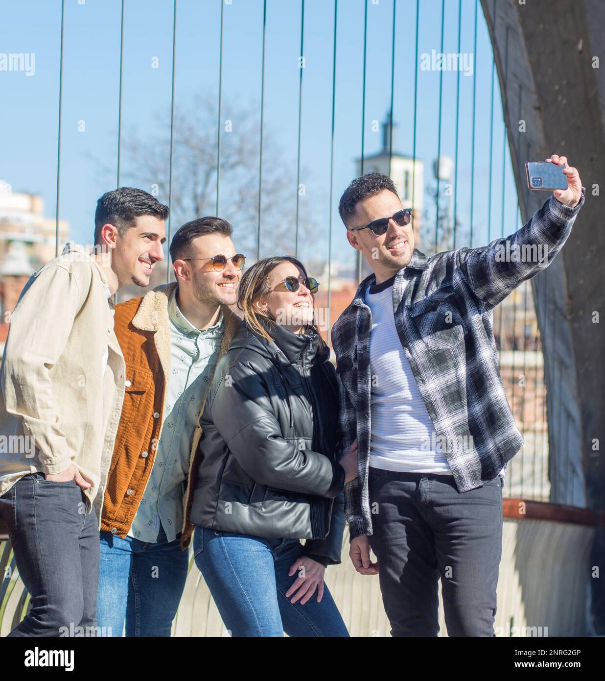 Cheerful moment together hi-res stock photography and images - Alamy