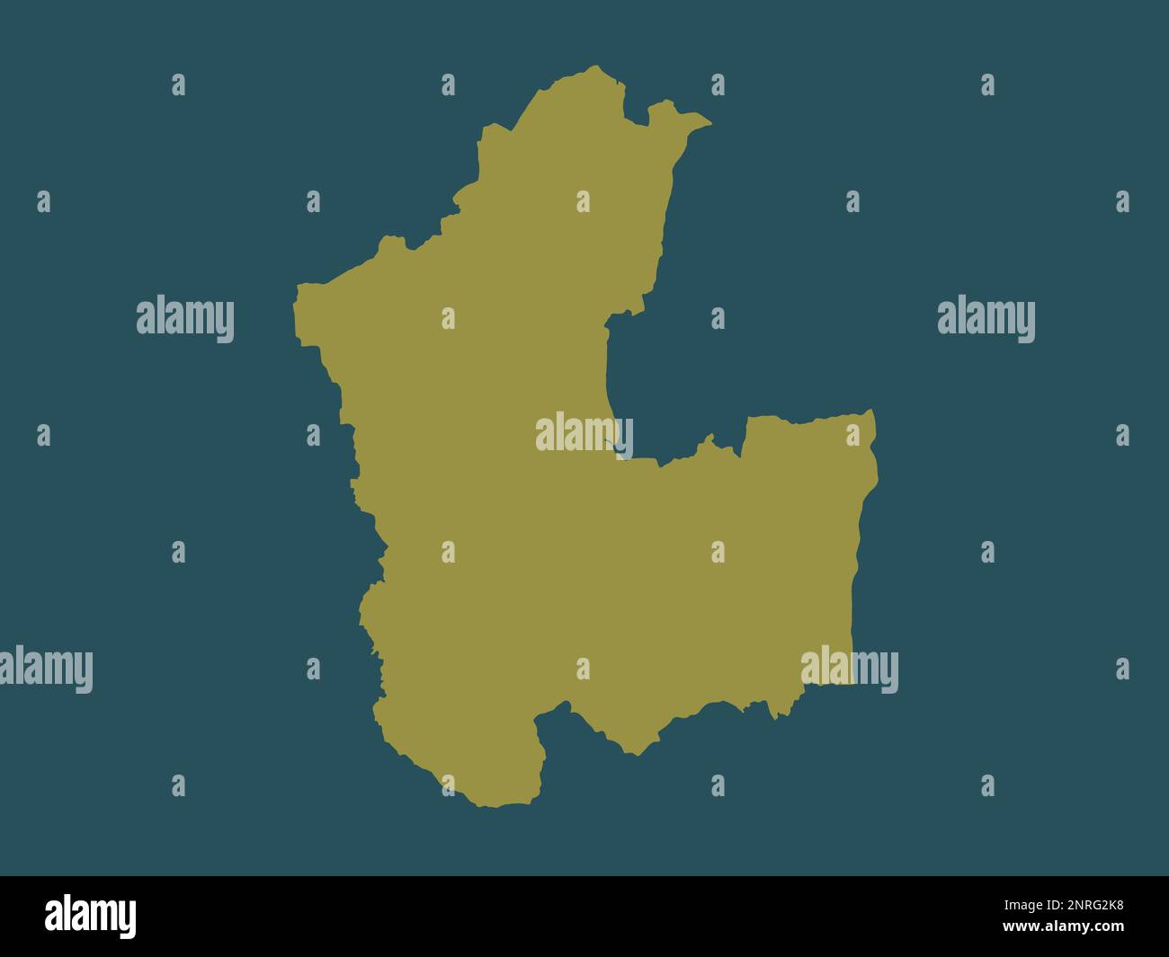 Matale, district of Sri Lanka. Solid color shape Stock Photo - Alamy