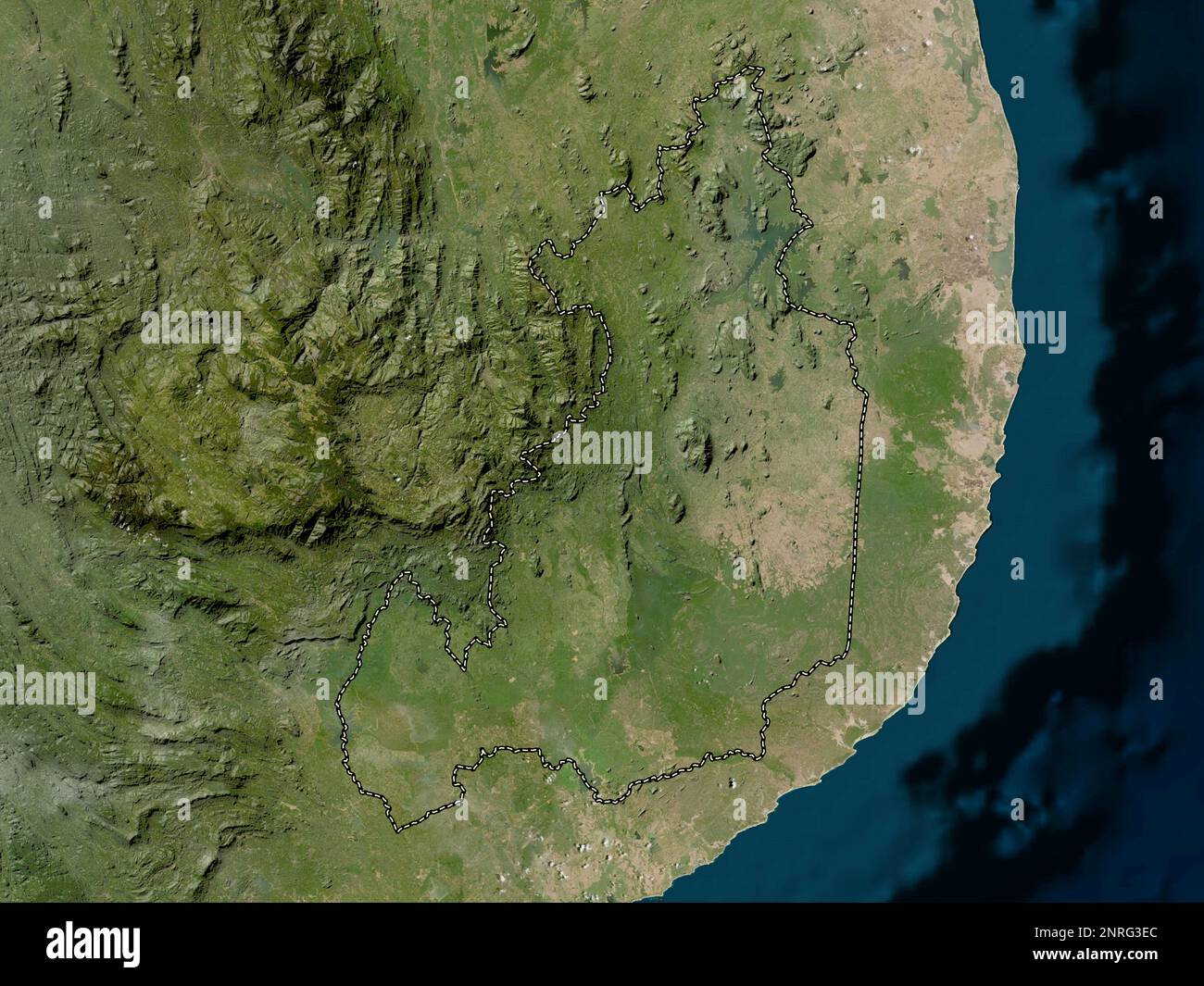 Moneragala, district of Sri Lanka. Low resolution satellite map Stock ...