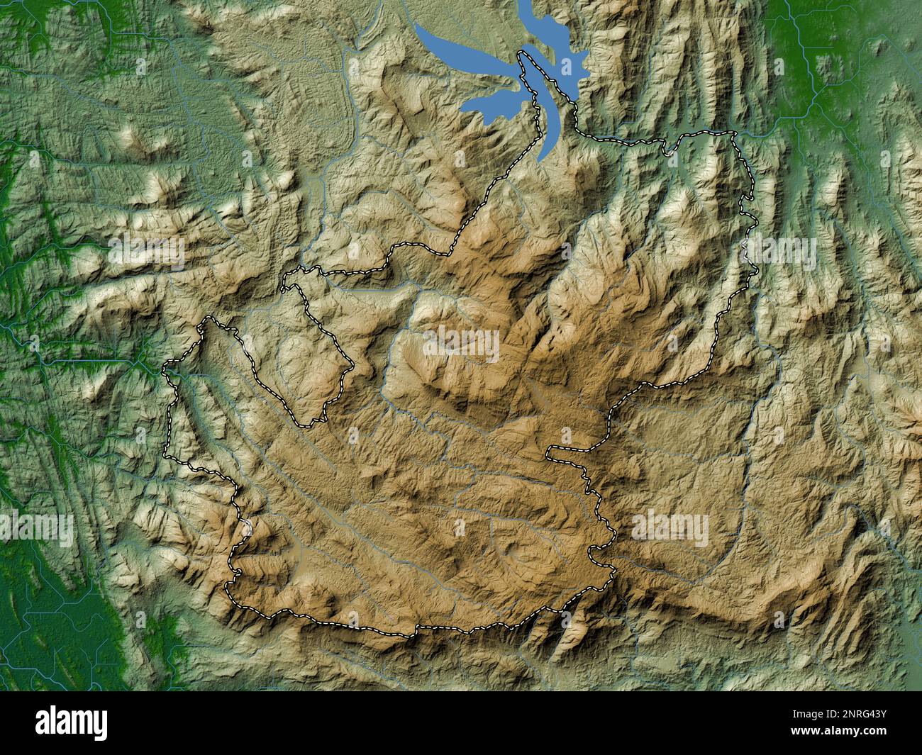 Map of hatton hi-res stock photography and images - Alamy