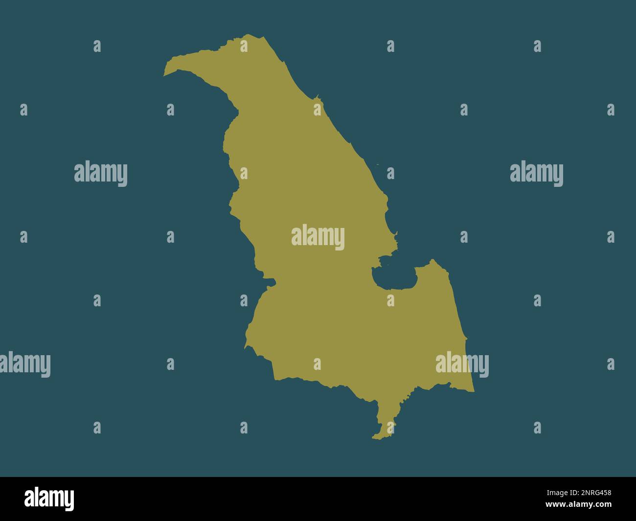 Trincomalee, district of Sri Lanka. Solid color shape Stock Photo - Alamy