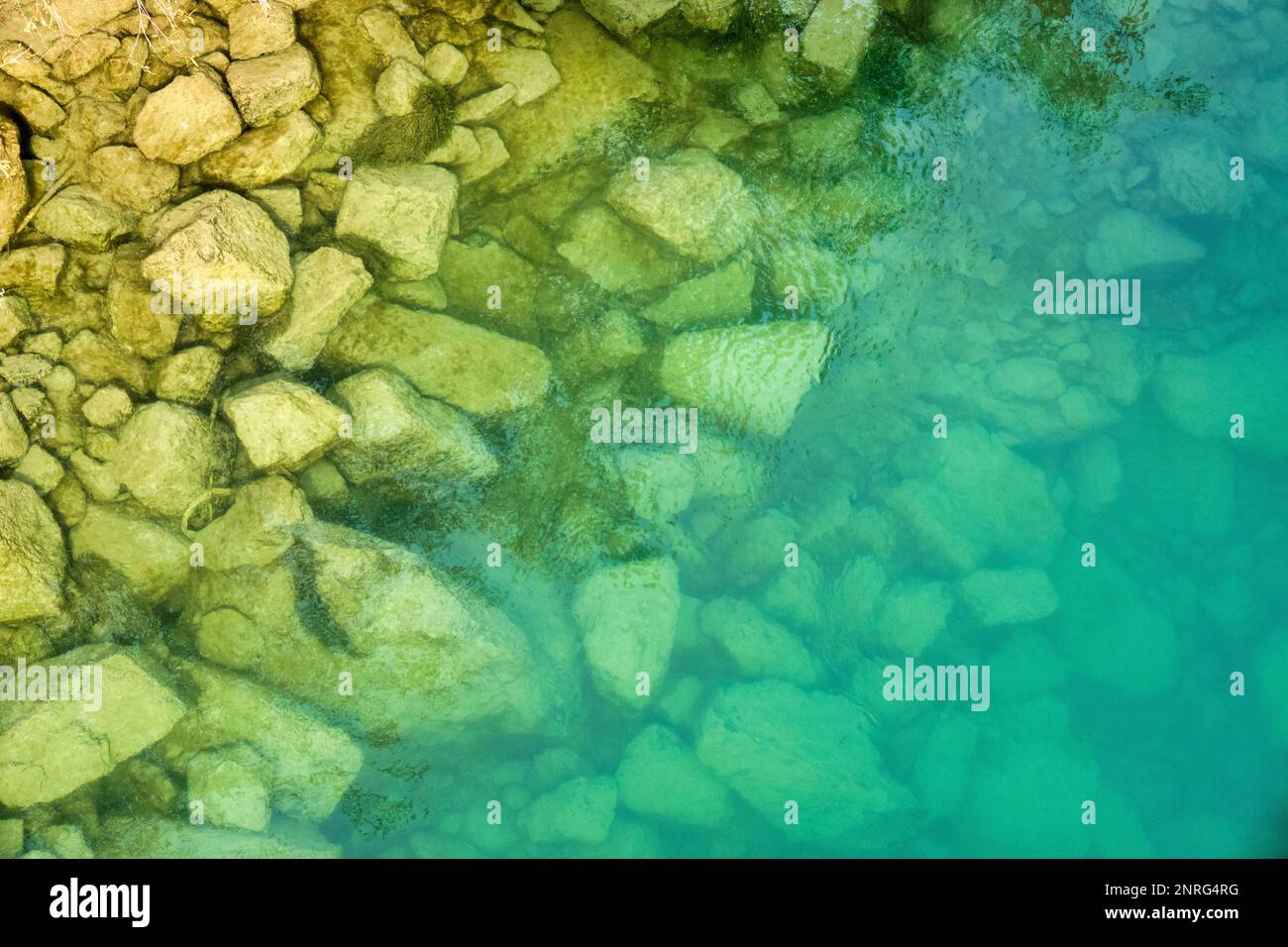 Clear waters of the river Drava, Villach, Austria Stock Photo - Alamy