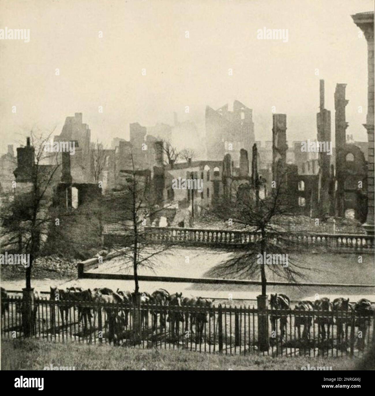 Smoke is still rising from the ruins of Richmond, Virginia after ...