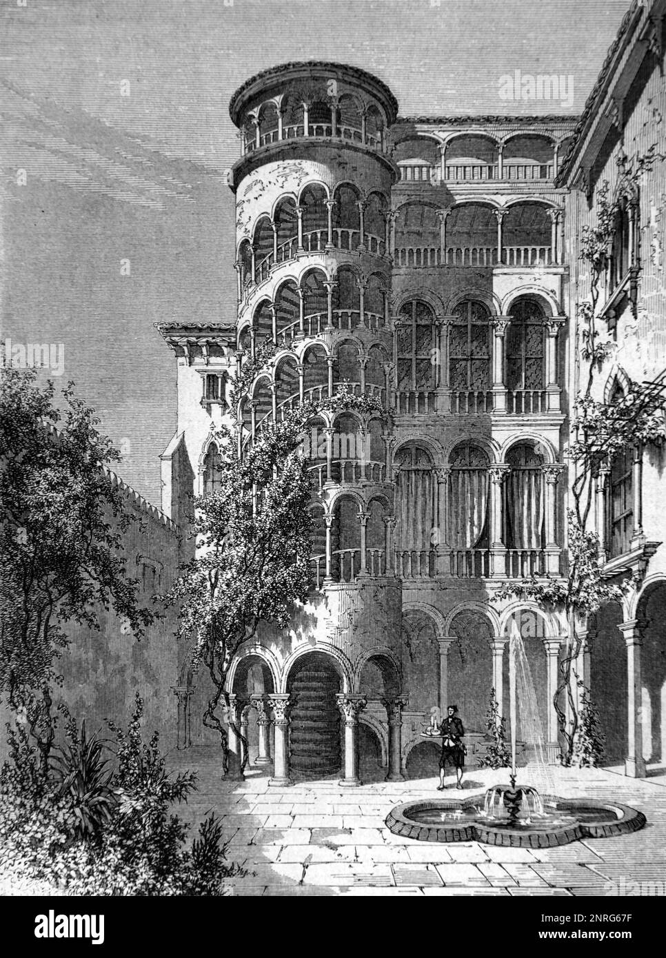 Palazzo Contarini del Bovolo (c15th) by Architect Giovanni Candi ...