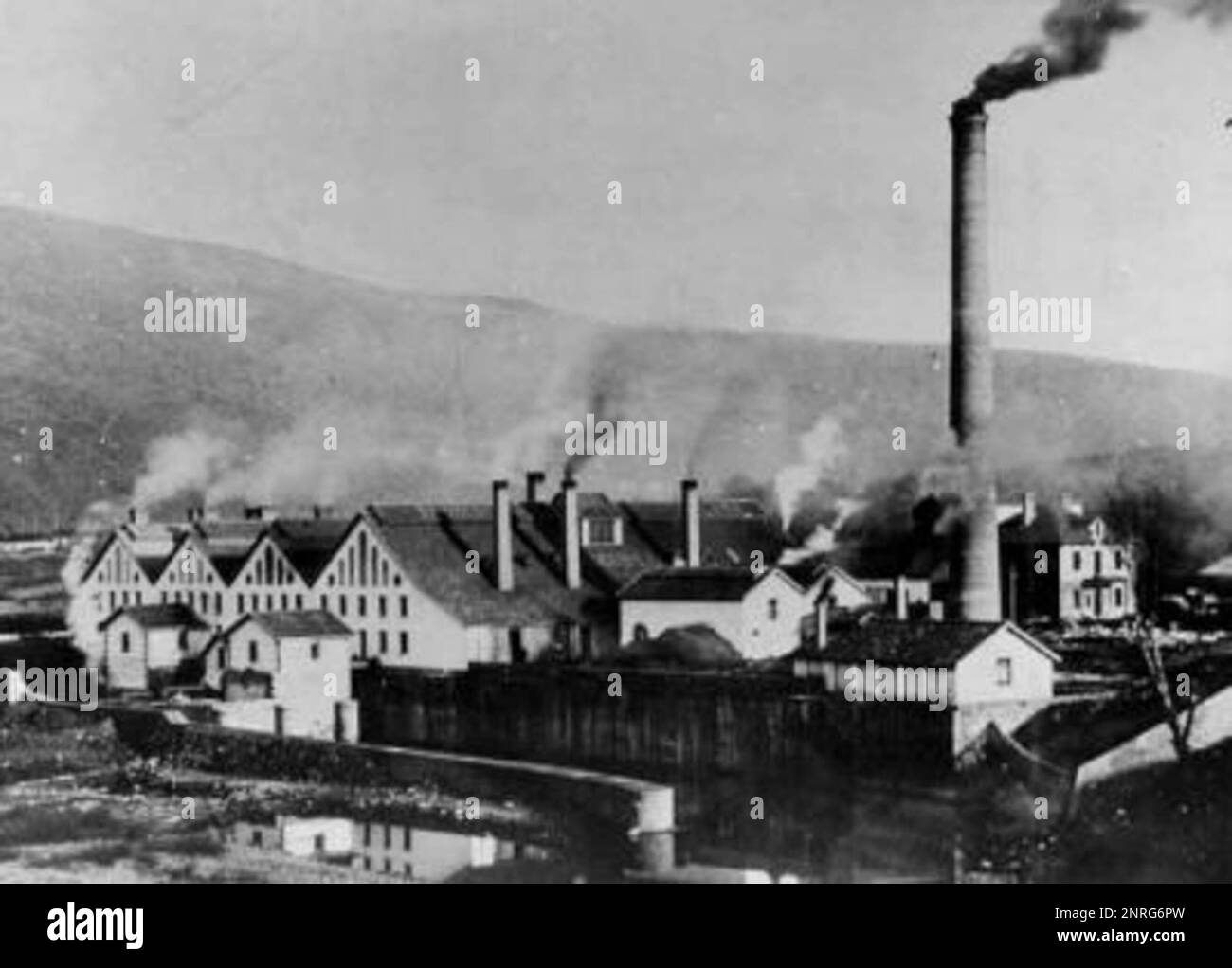 Old furnaces Black and White Stock Photos & Images - Alamy