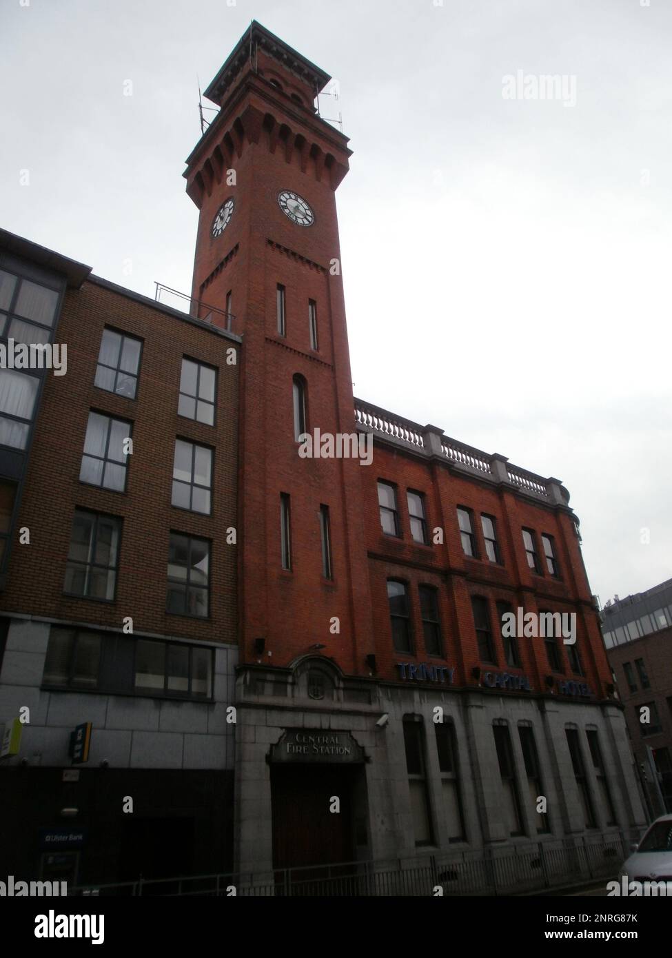 Dublin, Ireland - December 29th 2012 : View of the facade of the ...