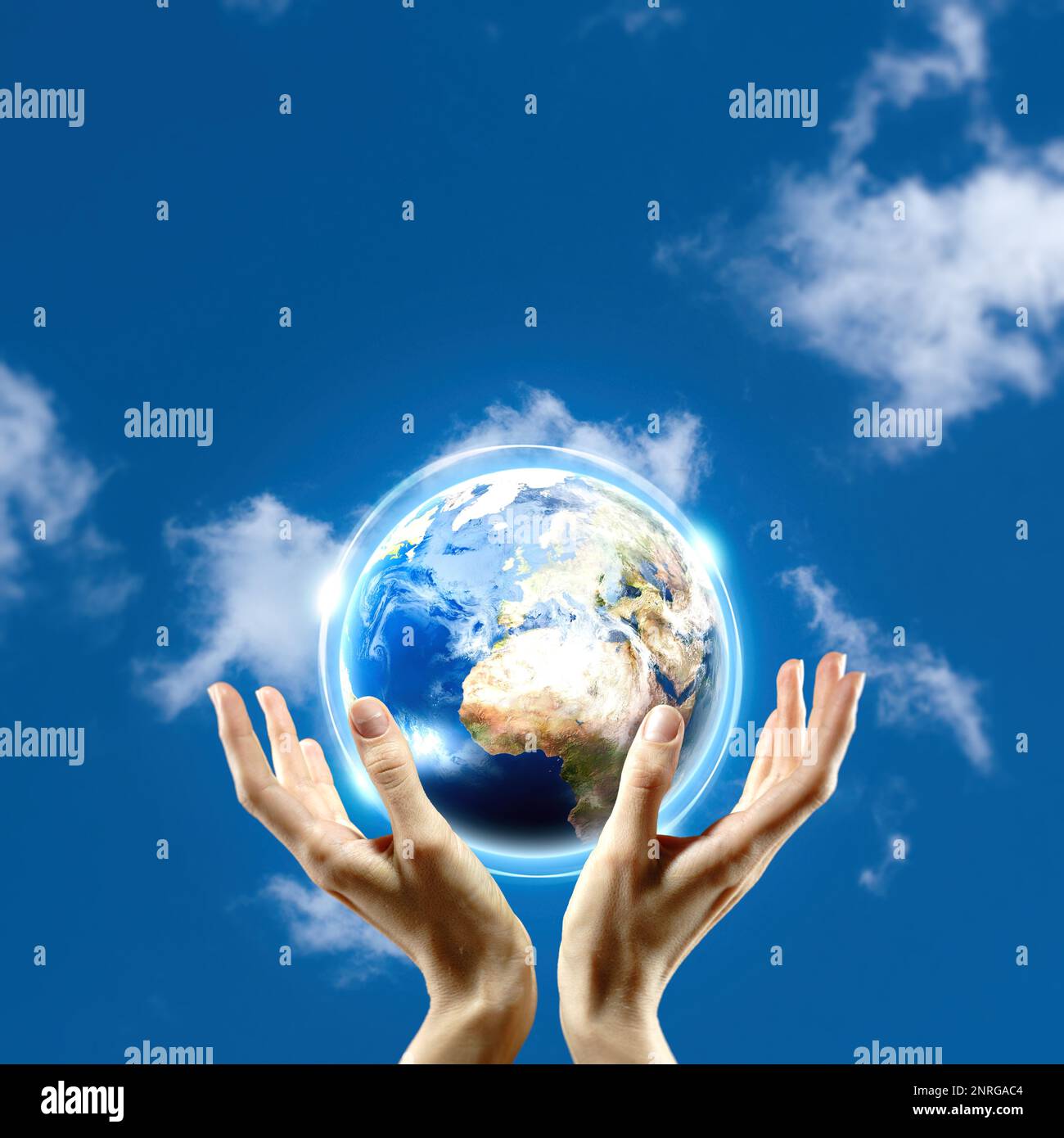 Sustainable Development, abstract environmentsl backgrounds Stock Photo ...