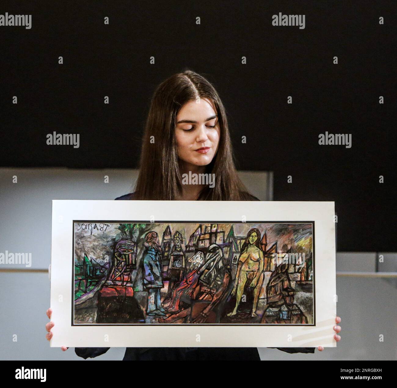 Hangingasian artists hi-res stock photography and images - Alamy