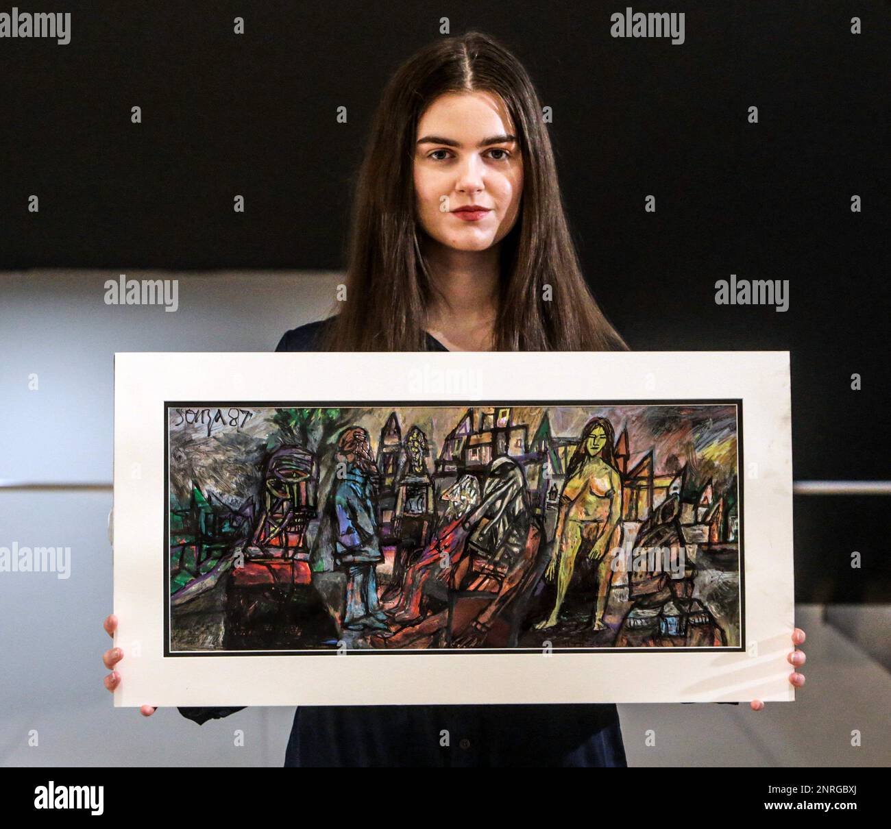 Hangingasian artists hi-res stock photography and images - Alamy