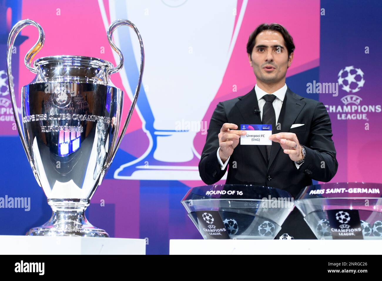 Turkish soccer player Hamit Altintop shows a ticket of Britain's soccer ...