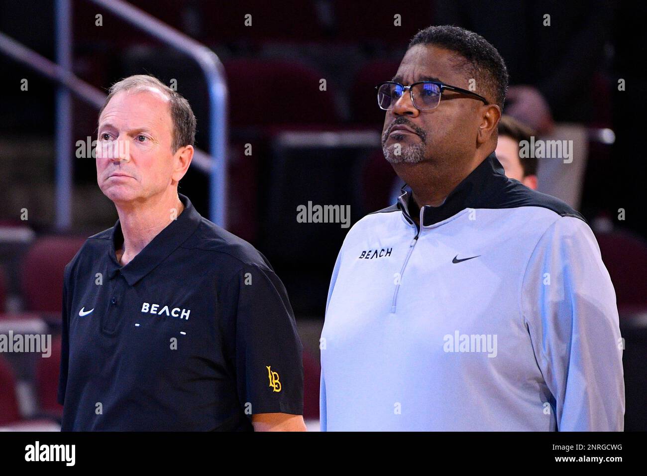 LOS ANGELES, CA - DECEMBER 15: Long Beach State 49ers head coach Dan ...