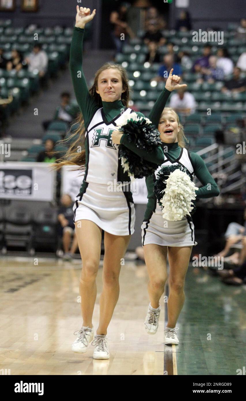 December 15, 2019 - Hawaii cheerleaders during a game between the ...
