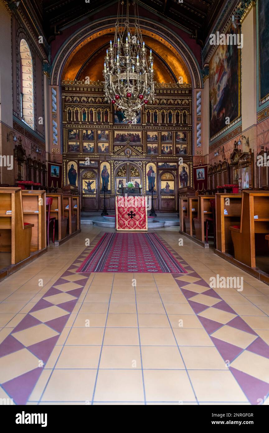 Greek catholic cathedral hi-res stock photography and images - Alamy