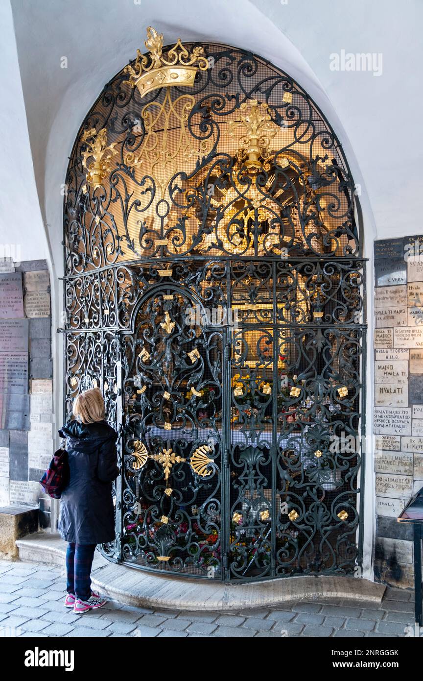The gate of the virgin mary hi-res stock photography and images - Alamy