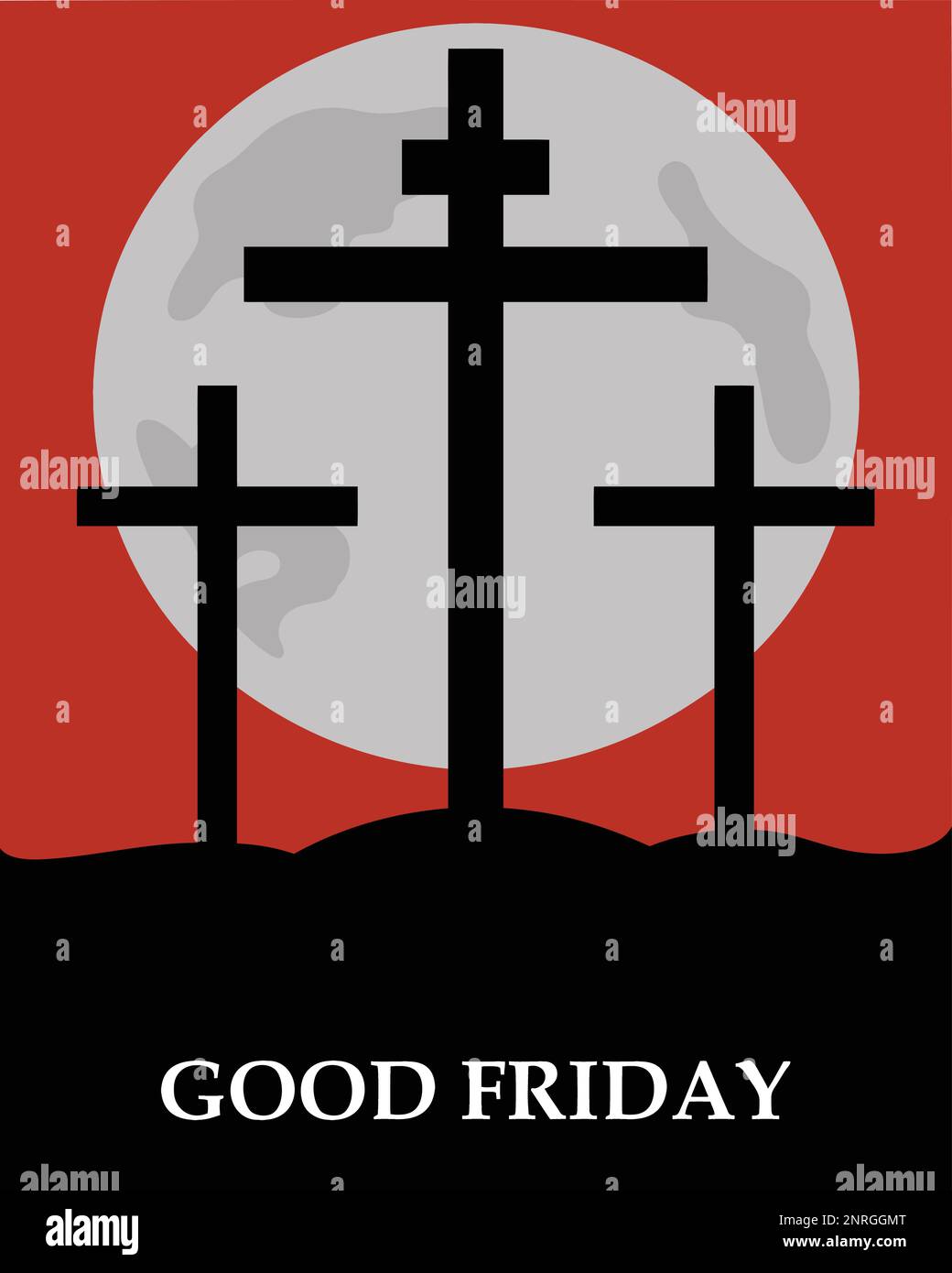 Calvary three crosses cross hi-res stock photography and images - Alamy