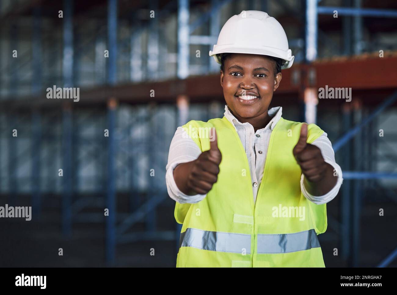 Forget safety first, how about safety forever. Portrait of a young ...