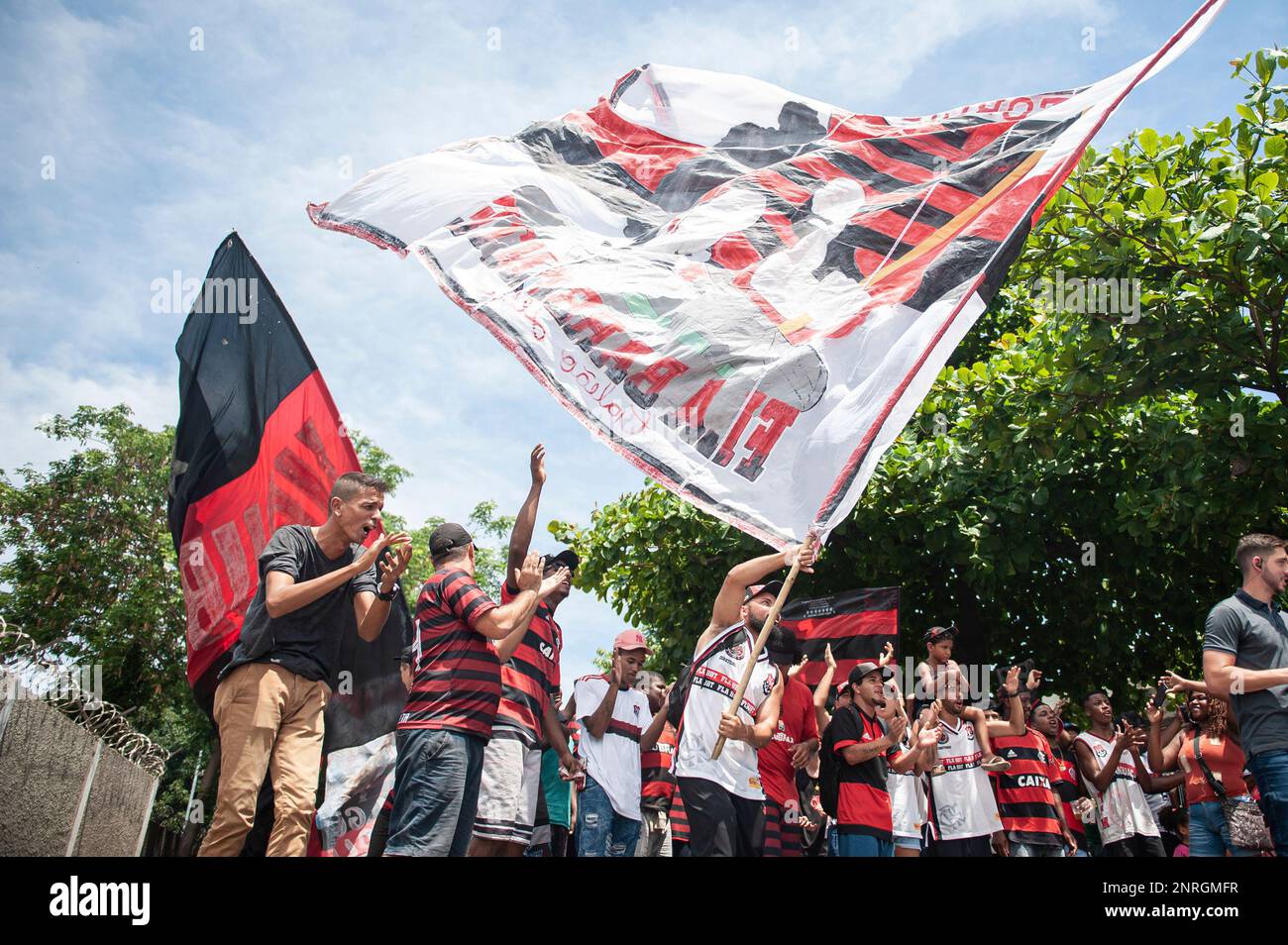 RJ - Rio de Janeiro - 12/13/2019 - Flamengo Boarding - Supporters not ...