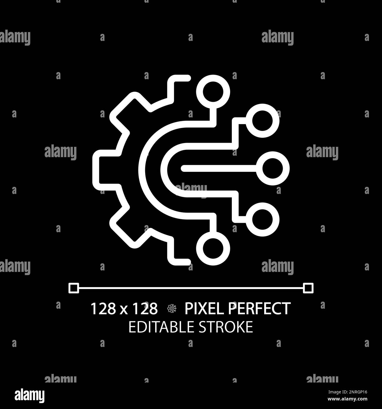 AIOps pixel perfect white linear icon for dark theme Stock Vector Image ... AIOps pixel perfect white linear icon for dark theme Stock Vector Image ...